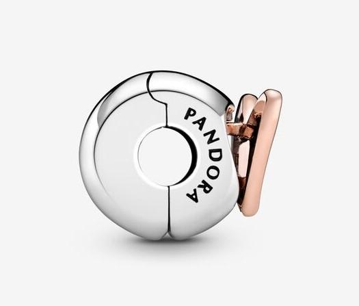 Pandora Freehand Heart Clip Charm – Fifth Avenue Jewellers